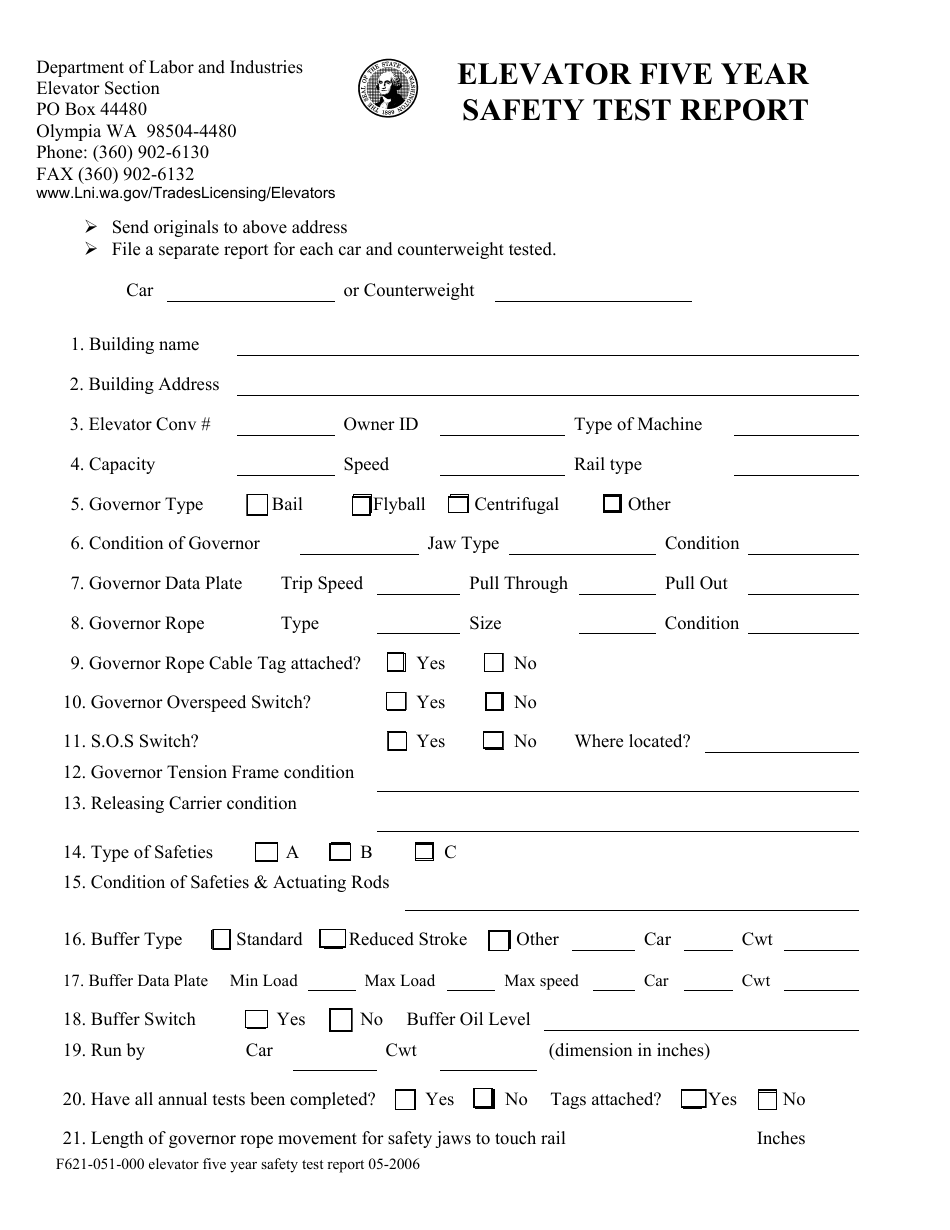 Form F621-051-000 - Fill Out, Sign Online and Download Fillable PDF ...