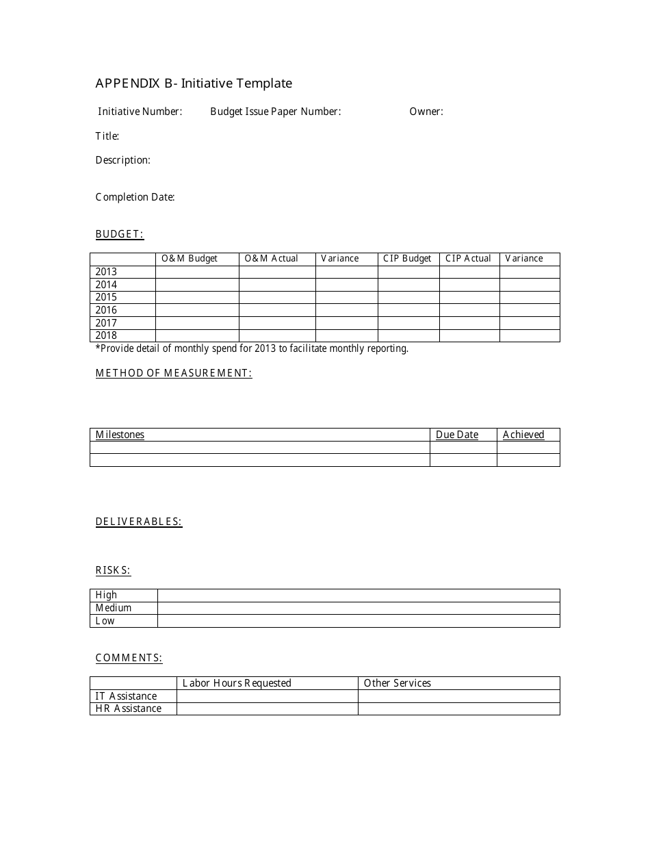 Strategic Plan Reporting Template Download Printable PDF | Templateroller