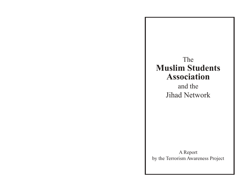 The Muslim Students Association and the Jihad Network - John Perazzo ...