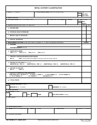 DD Form 512 Download Fillable PDF or Fill Online Installation Custody ...