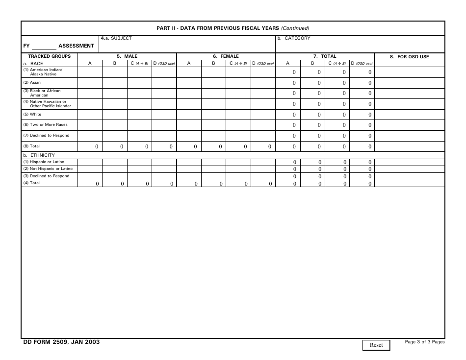 DD Form 2509 - Fill Out, Sign Online and Download Fillable PDF ... DD Form 2509 - Fill Out, Sign Online and Download Fillable PDF ...