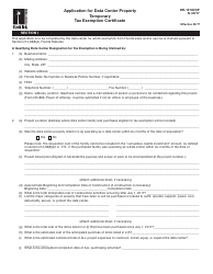 Form DR-312 Download Printable PDF or Fill Online Affidavit of No ...