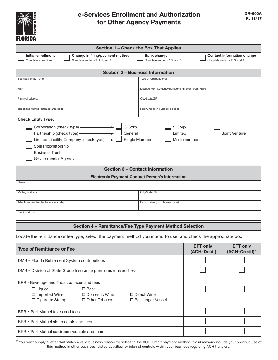 Form DR-600A - Fill Out, Sign Online and Download Printable PDF ...