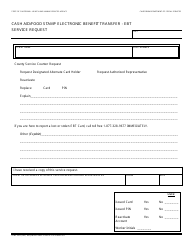 Form TEMP2202 Download Fillable PDF or Fill Online Cash Aid/Food Stamp ...