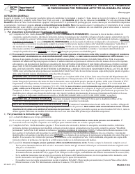 Form MV-664.1 Download Fillable PDF or Fill Online Application for ...