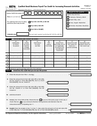 IRS Form 8974 Download Fillable PDF or Fill Online Qualified Small ...