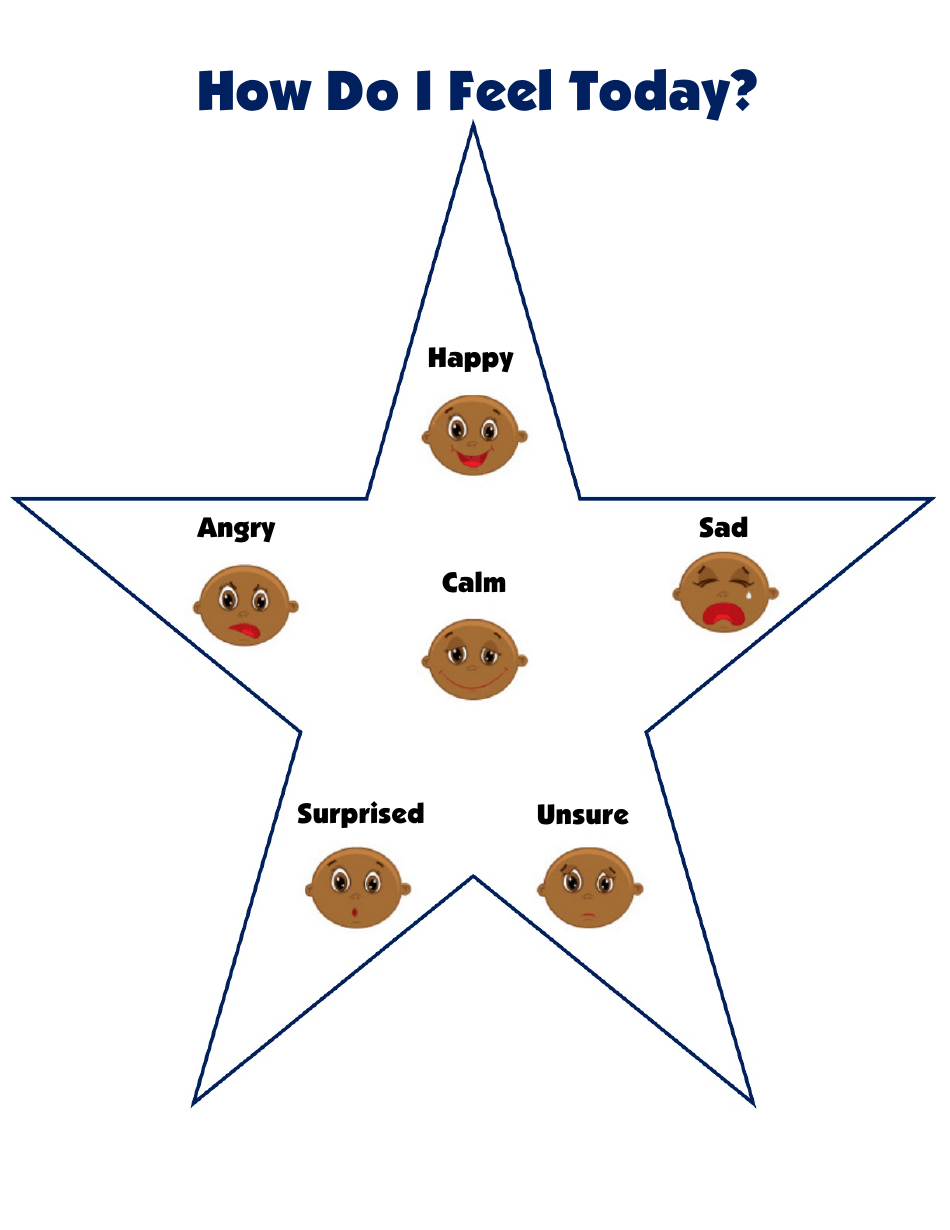 Daily Feeling Chart Template Download Printable PDF | Templateroller