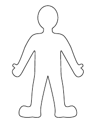Human Body Template Download Printable PDF | Templateroller