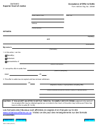 Form 14B Download Fillable PDF or Fill Online Acceptance of Offer to ...