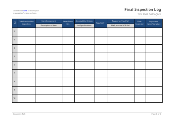 Forklift Inspection Checklist Template Download Printable PDF ...