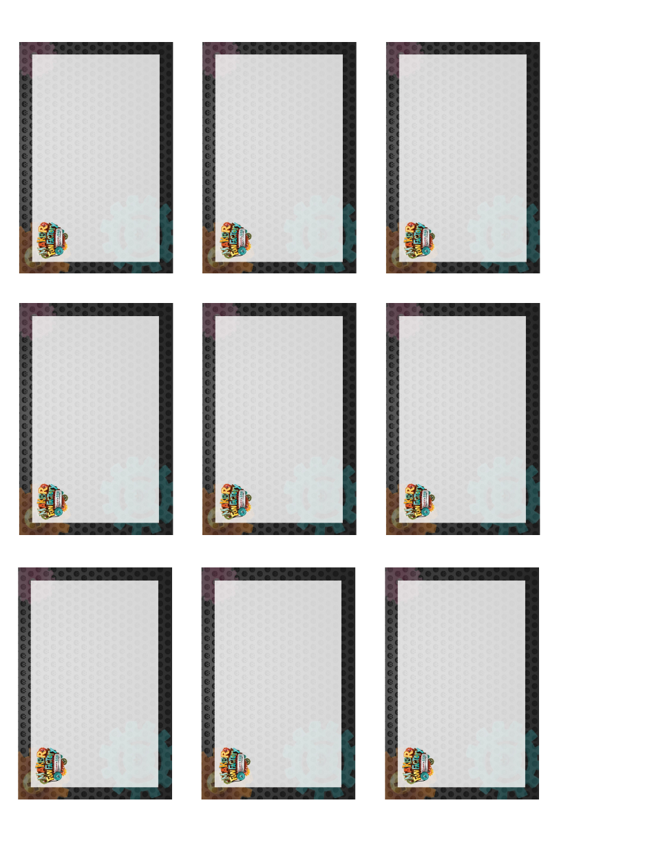 Rectangular Gray Name Tag Templates - Maker Fun Factory Download ...