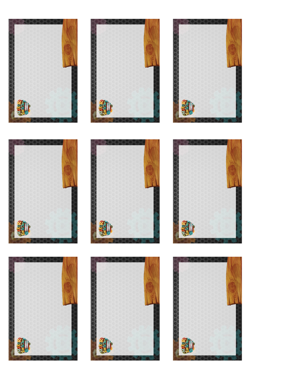 Rectangular Gray Wooden Name Tag Templates - Maker Fun Factory Download ...