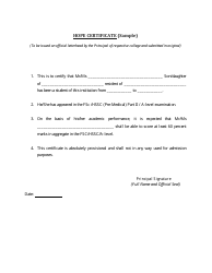 Hope Certificate Template Download Printable PDF | Templateroller