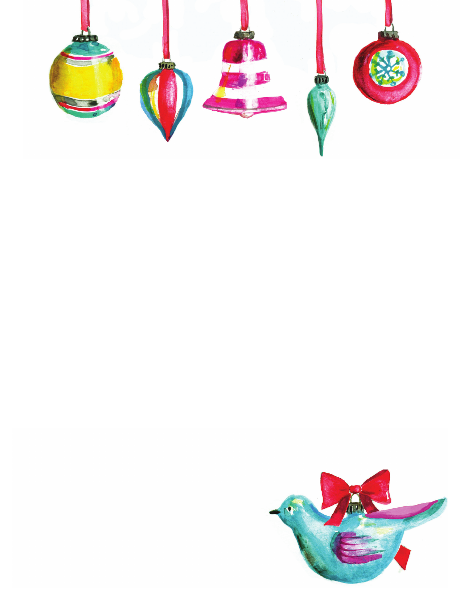 Christmas Writing Paper Download Printable PDF | Templateroller