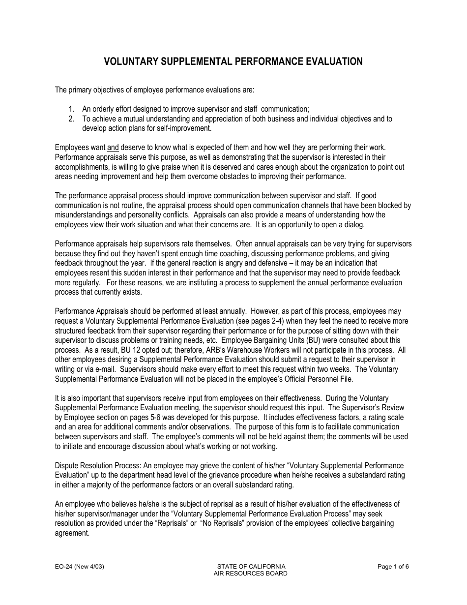 Form EO-24 - Fill Out, Sign Online and Download Printable PDF ...