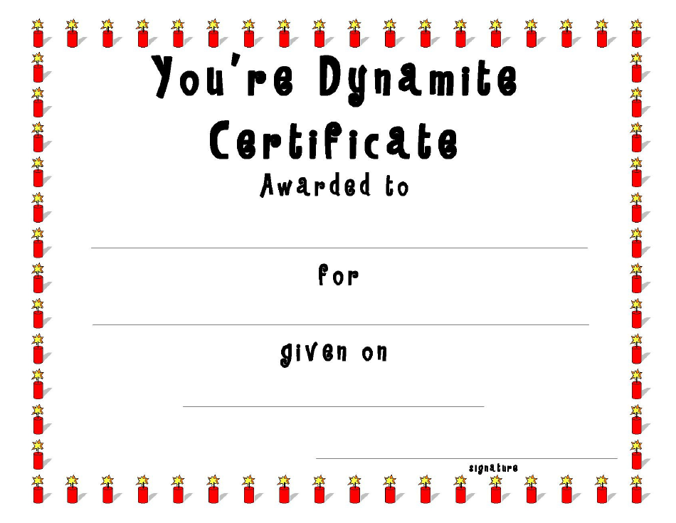 Award Certificate Template - White and Red Download Printable PDF ...