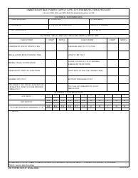 DA Form 7475-R Download Fillable PDF or Fill Online Uninterruptible ...