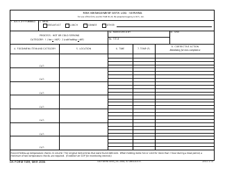 DA Form 7459 Download Fillable PDF or Fill Online Risk Management Data ...