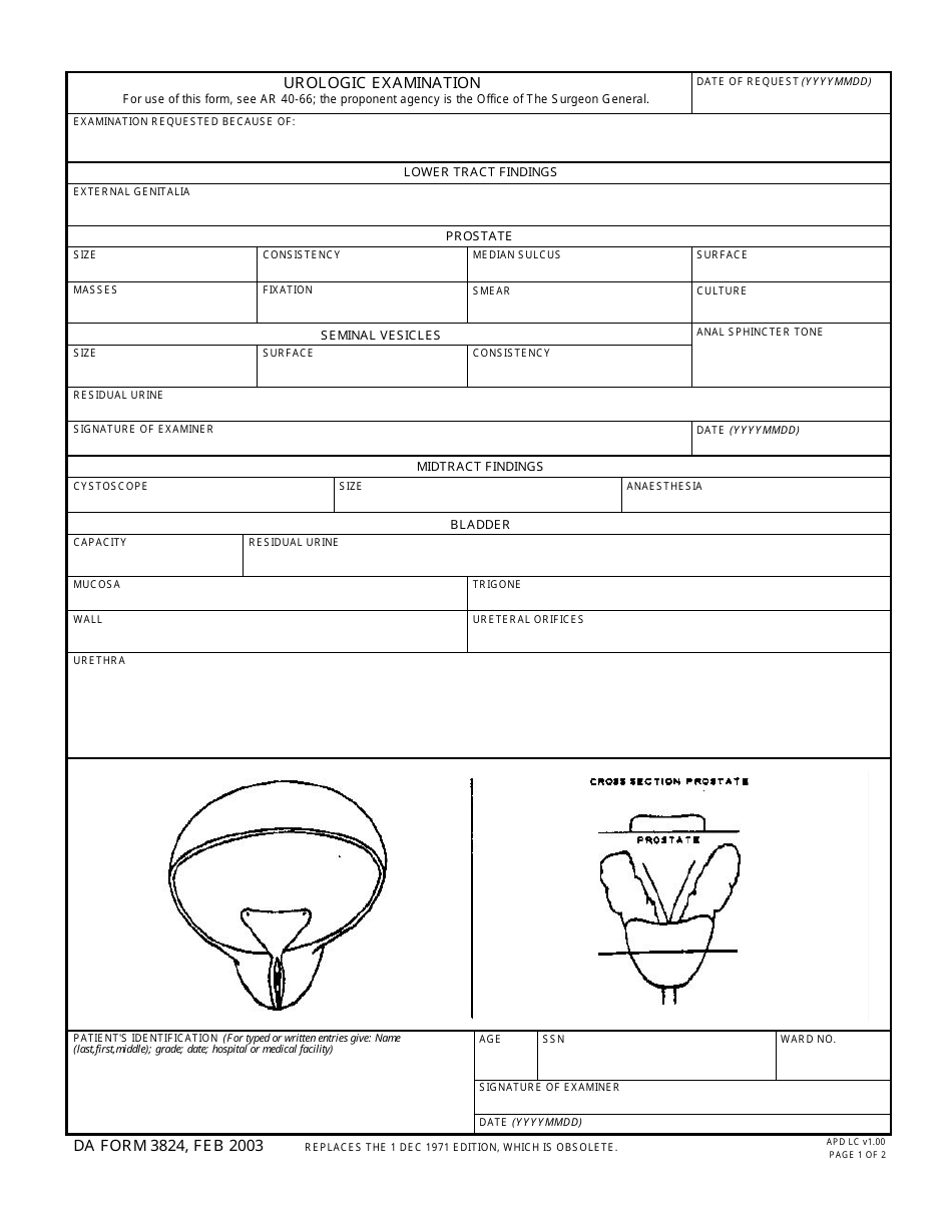 DA Form 3824 - Fill Out, Sign Online and Download Fillable PDF ...