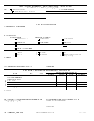 DA Form 2984 Download Fillable PDF or Fill Online Very Seriously Ill ...