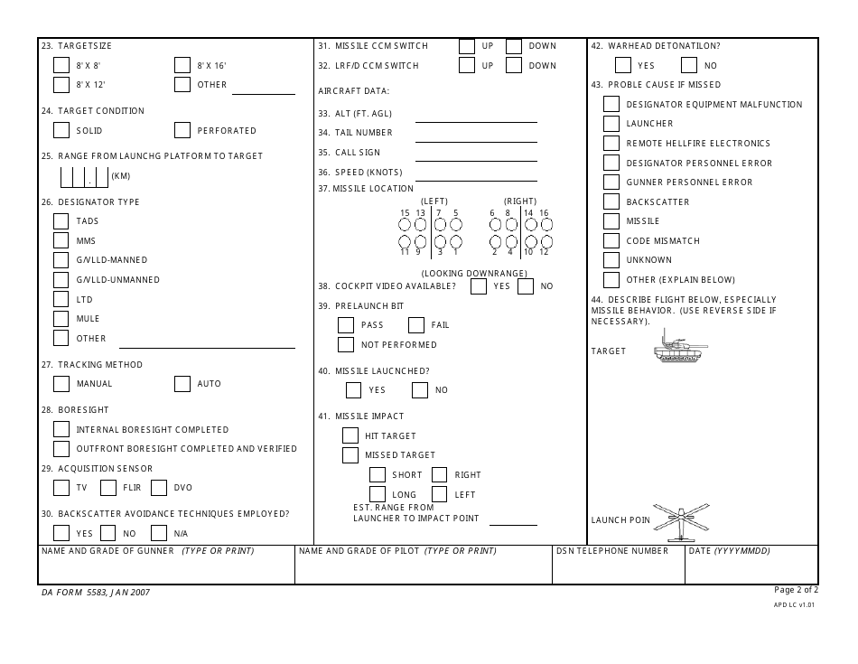 DA Form 5583 - Fill Out, Sign Online and Download Fillable PDF ... DA Form 5583 - Fill Out, Sign Online and Download Fillable PDF ...