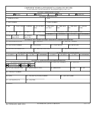 DA Form 2410 Download Fillable PDF or Fill Online Component Removal ...