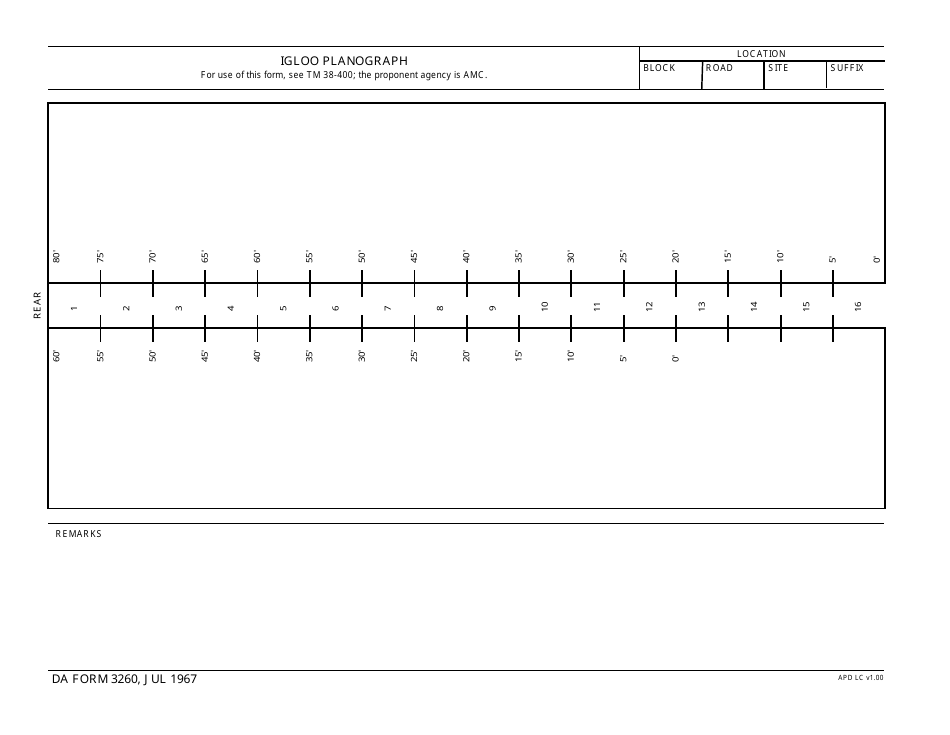 DA Form 3260 - Fill Out, Sign Online and Download Fillable PDF ...