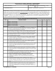 DA Form 5441-51 Download Printable PDF or Fill Online Evaluation of ...