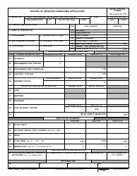 DD Form 1547 Download Fillable PDF, Record of Weighted Guidelines ...