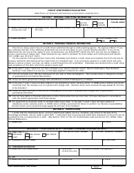DD Form 2883 - Fill Out, Sign Online and Download Fillable PDF ...