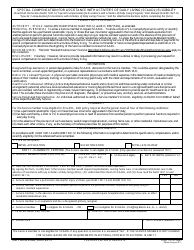 DD Form 2948 Download Fillable PDF or Fill Online Special Compensation ...