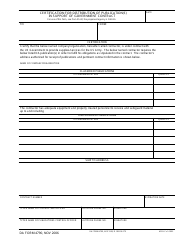 DA Form 4790 Download Fillable PDF or Fill Online Certification for ...