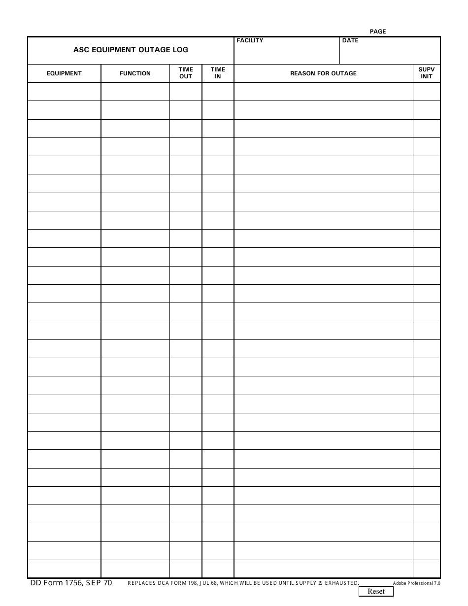 DD Form 1756 - Fill Out, Sign Online and Download Fillable PDF ...