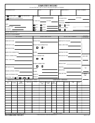 DA Form 2399 Download Fillable PDF or Fill Online Computer's Record ...