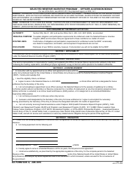 DA Form 5261-6 Download Fillable PDF or Fill Online Selected Reserve ...