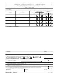 DA Form 5811 - Fill Out, Sign Online and Download Fillable PDF ...