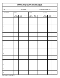 DA Form 7758 Download Fillable PDF or Fill Online Gunnery Skills Test ...