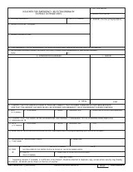DD Form 281 Download Fillable PDF or Fill Online Voucher for Emergency ...