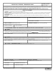 DD Form 3048 Download Fillable PDF or Fill Online Disposition of Organs ...