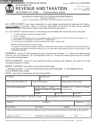 Guam Guam Id Card Application & Requirements Download Fillable PDF ...