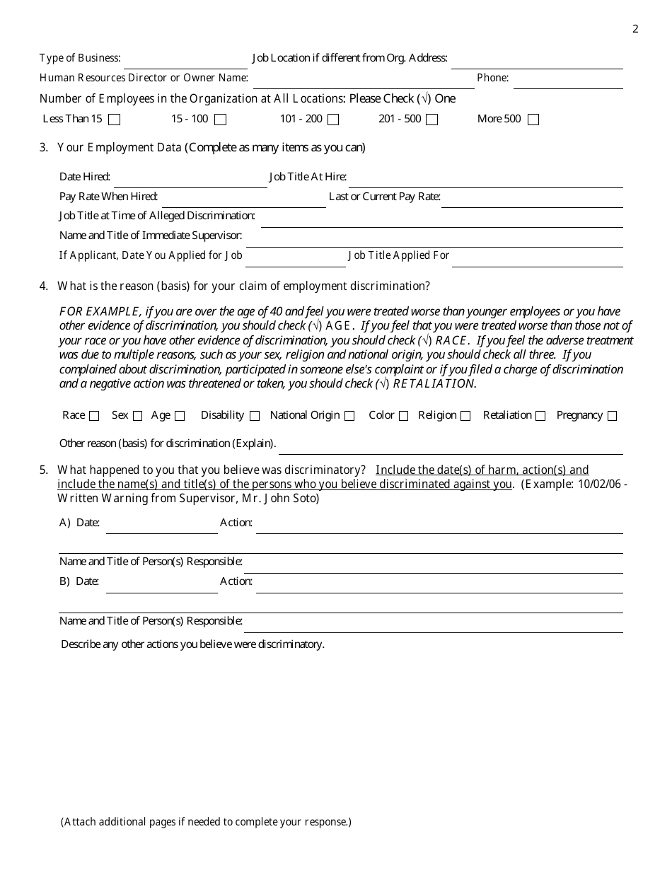 Intake Questionnaire - Fill Out, Sign Online and Download PDF ...