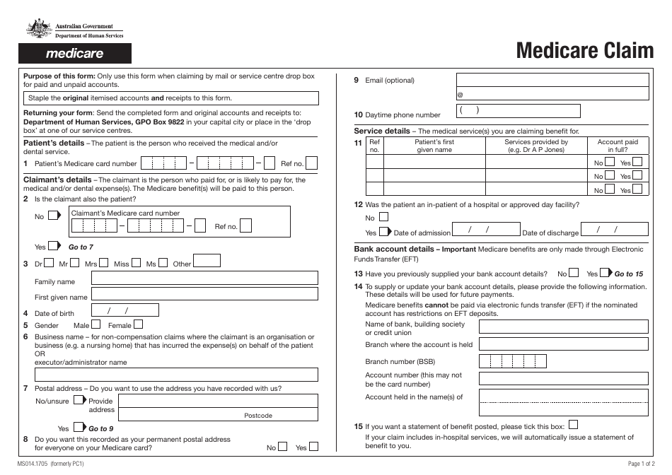 Form MS014.1705 - Fill Out, Sign Online and Download Fillable PDF ...