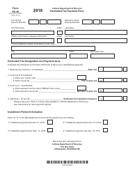 Form ES-40 (State Form 46005) Download Fillable PDF or Fill Online ...