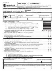Form HSMV 72010 S Download Printable PDF, Report of Eye Examination ...