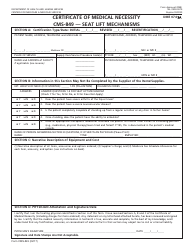 Form CMS-849 - Fill Out, Sign Online and Download Fillable PDF ...