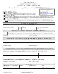 Form DLD266M Download Printable PDF or Fill Online Request for Records by Mail Utah | Templateroller