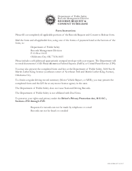 Oklahoma Department of Public Safety Forms PDF templates. download Fill ...