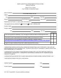 Form OCC1229 - Fill Out, Sign Online and Download Printable PDF ...