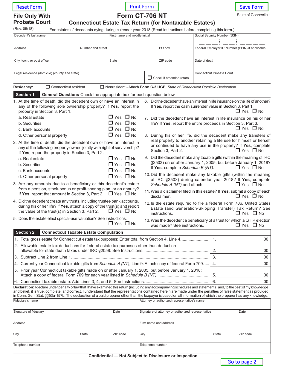 Form 706 Fillable Online - Printable Forms Free Online