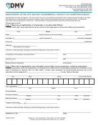 Form VP-203 - Fill Out, Sign Online and Download Fillable PDF, Nevada ...